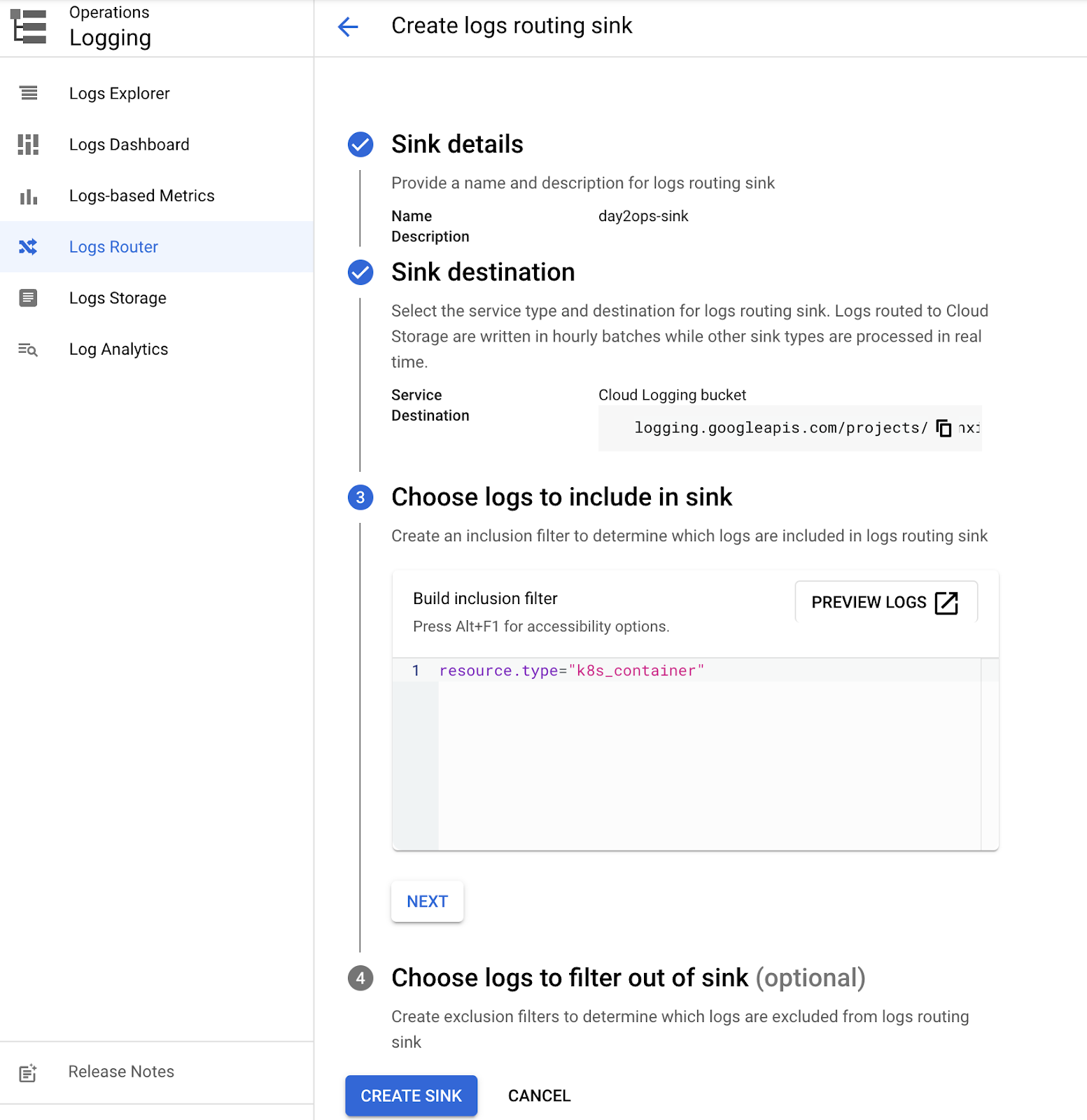 Log Analytics on Google Cloud | Google Cloud Skills Boost