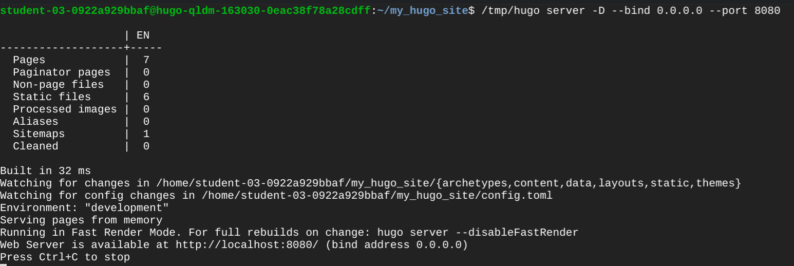 Deploy a Hugo Website with Cloud Build and Firebase Pipeline | Google Cloud Skills Boost