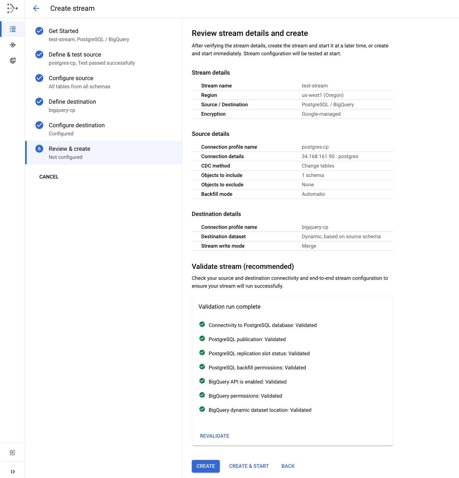 Datastream: PostgreSQL Replication to BigQuery | Google Cloud Skills Boost