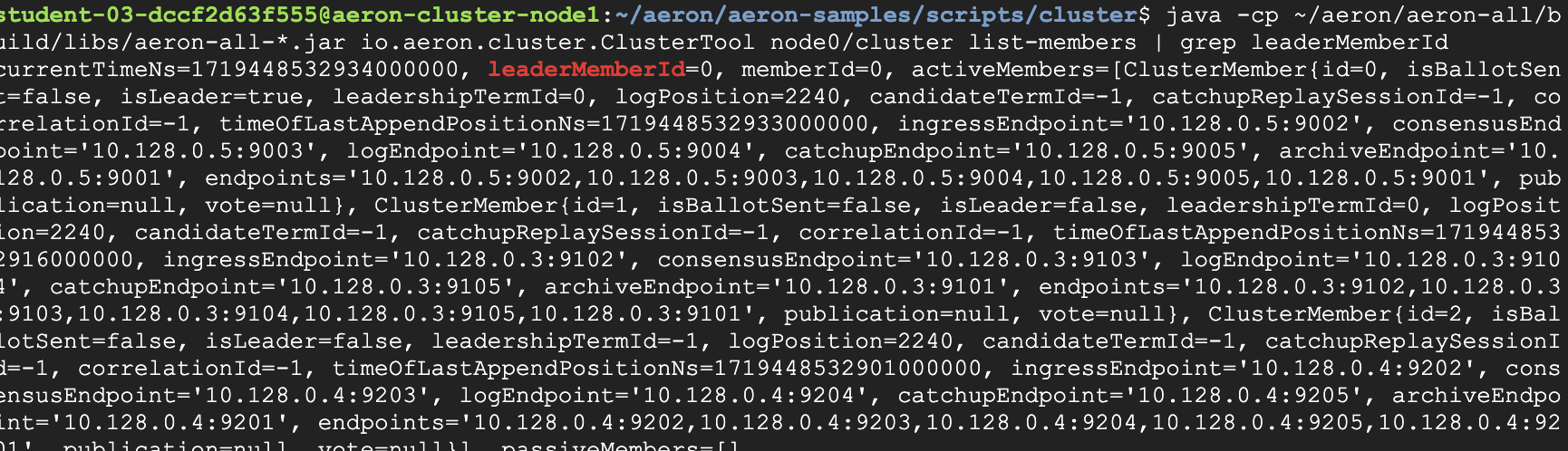 Enable Native Exchange Messaging and Clustering with Aeron | Google Skills