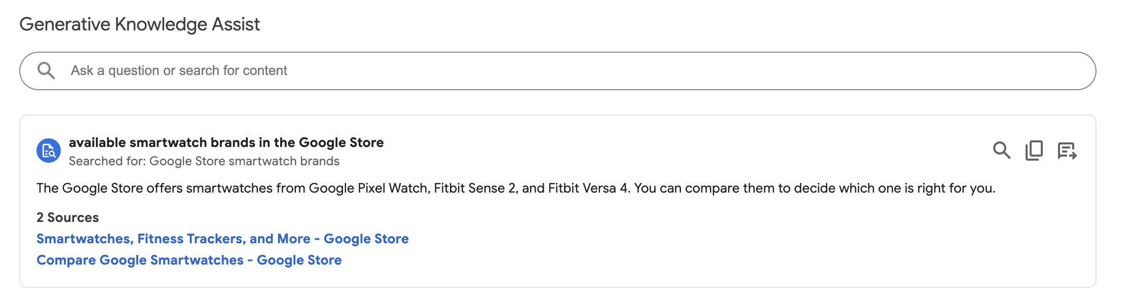 Setting up Generative Knowledge Assist in the Agent Assist console ...