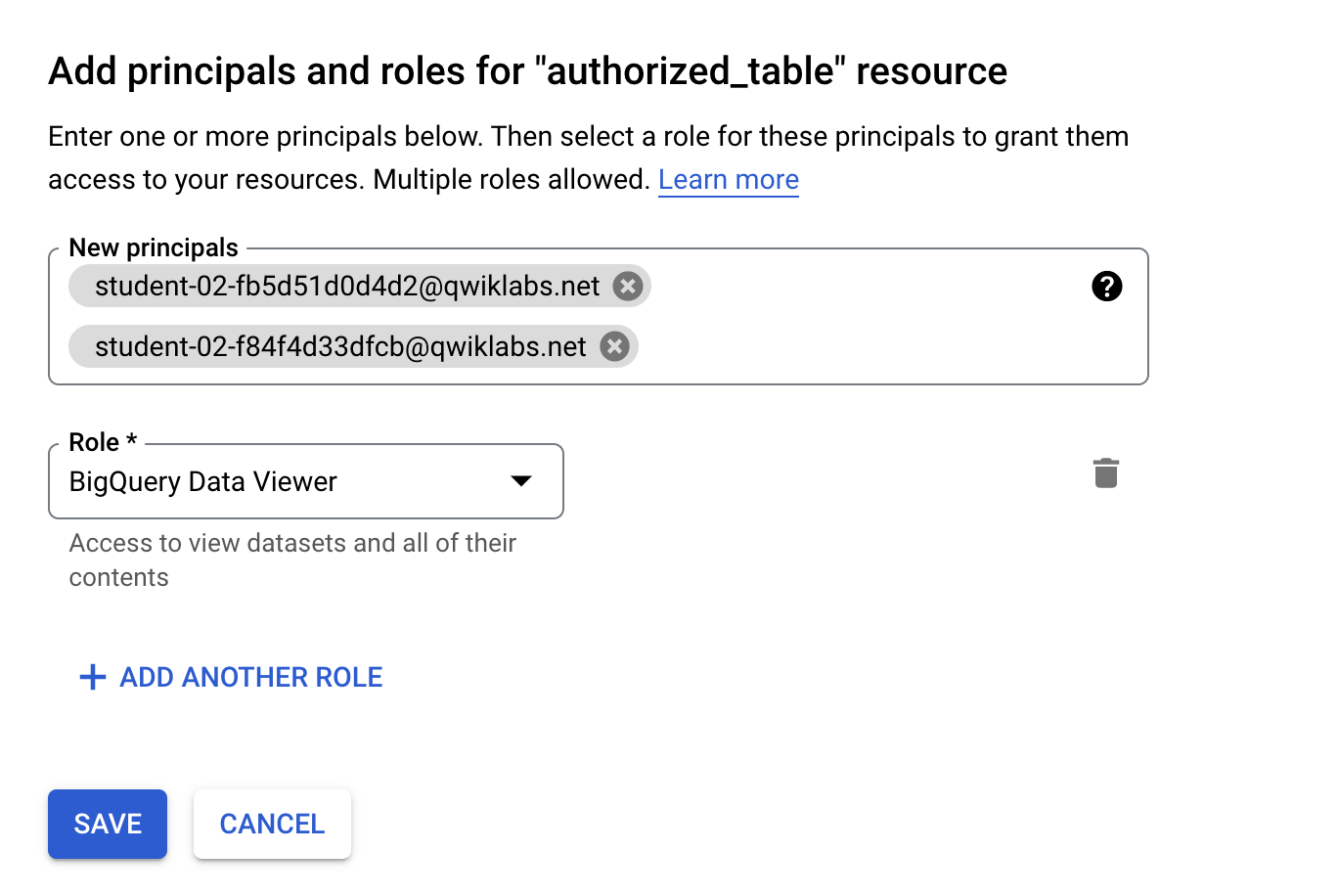Consuming Customer Specific Datasets from Data Sharing Partners using BigQuery | Google Cloud ...