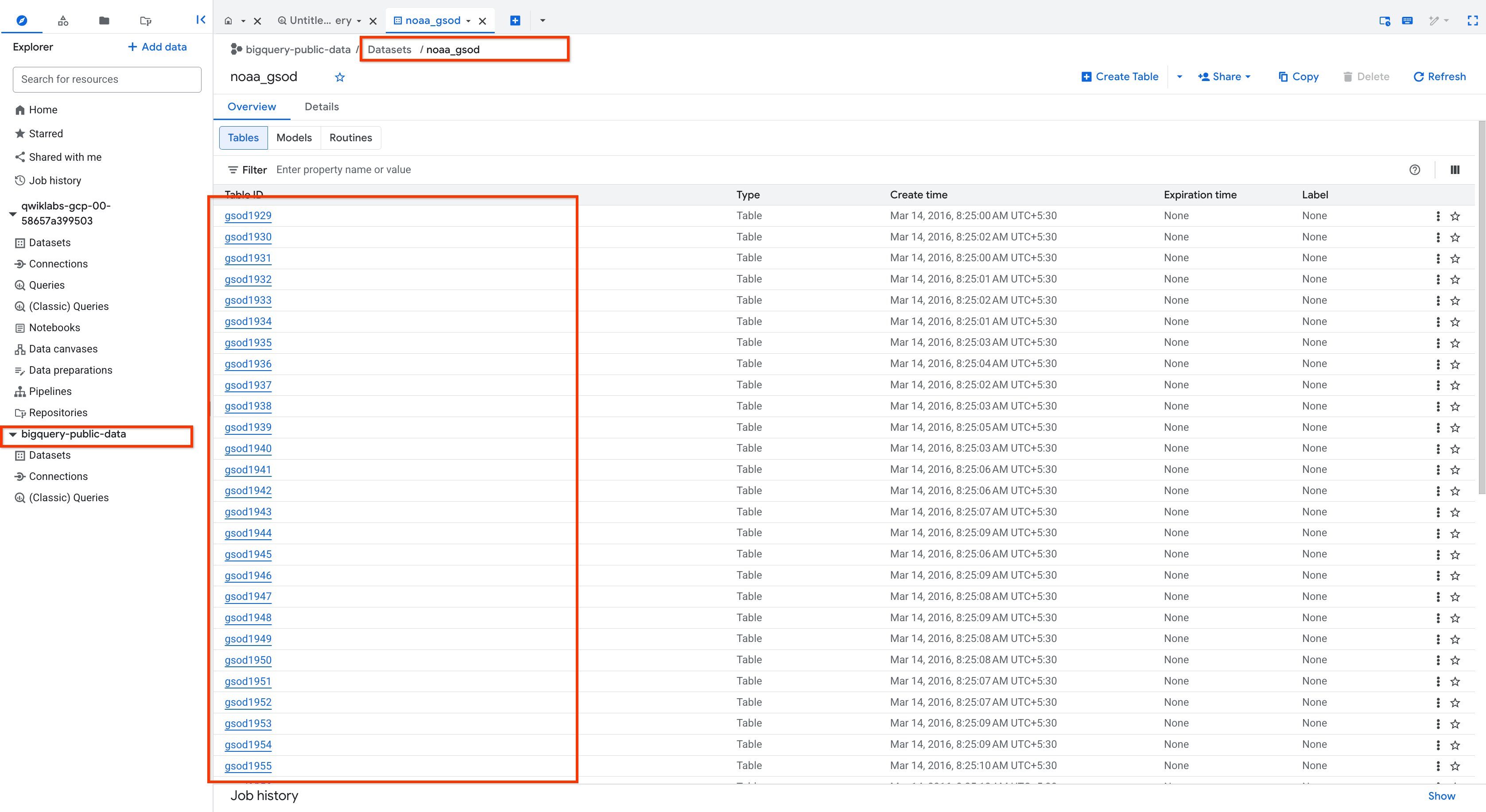 Creating Date-Partitioned Tables in BigQuery | Google Skills