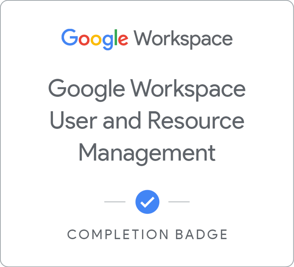 Google Workspace User and Resource Management | Google Cloud Skills Boost for Partners