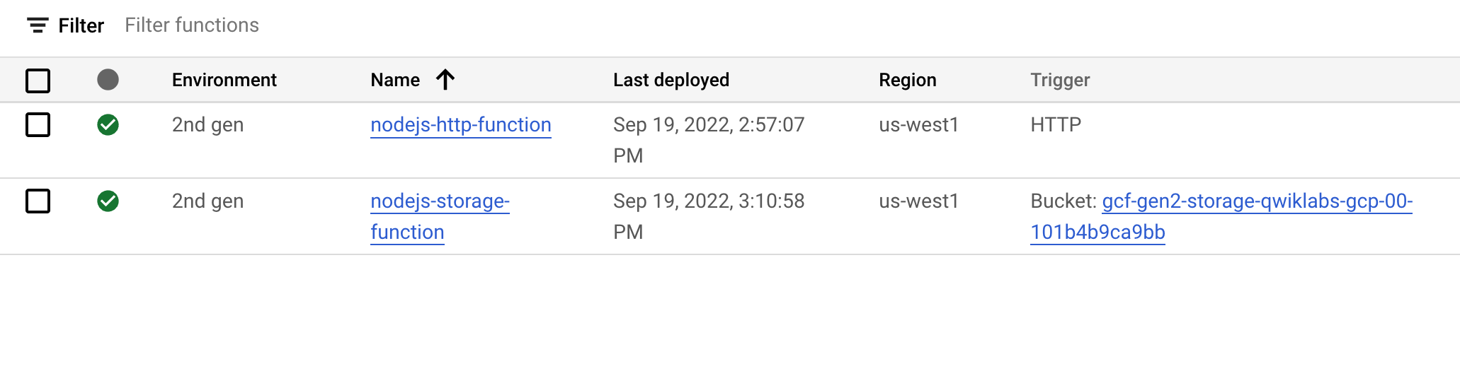 Cloud Functions 2nd Gen: Qwik Start | Google Cloud Skills Boost
