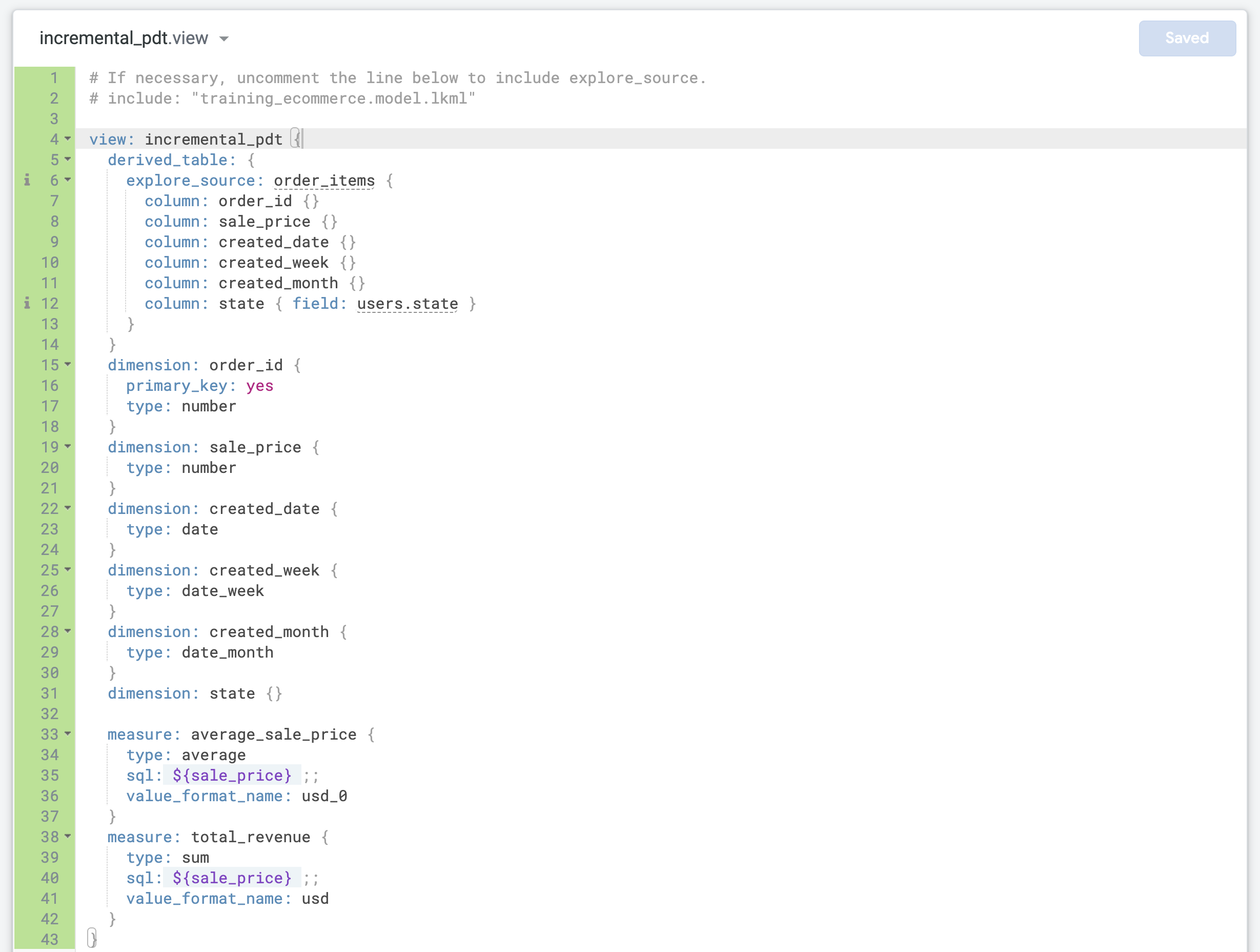 Optimizing Performance of LookML Queries | Google Cloud Skills Boost