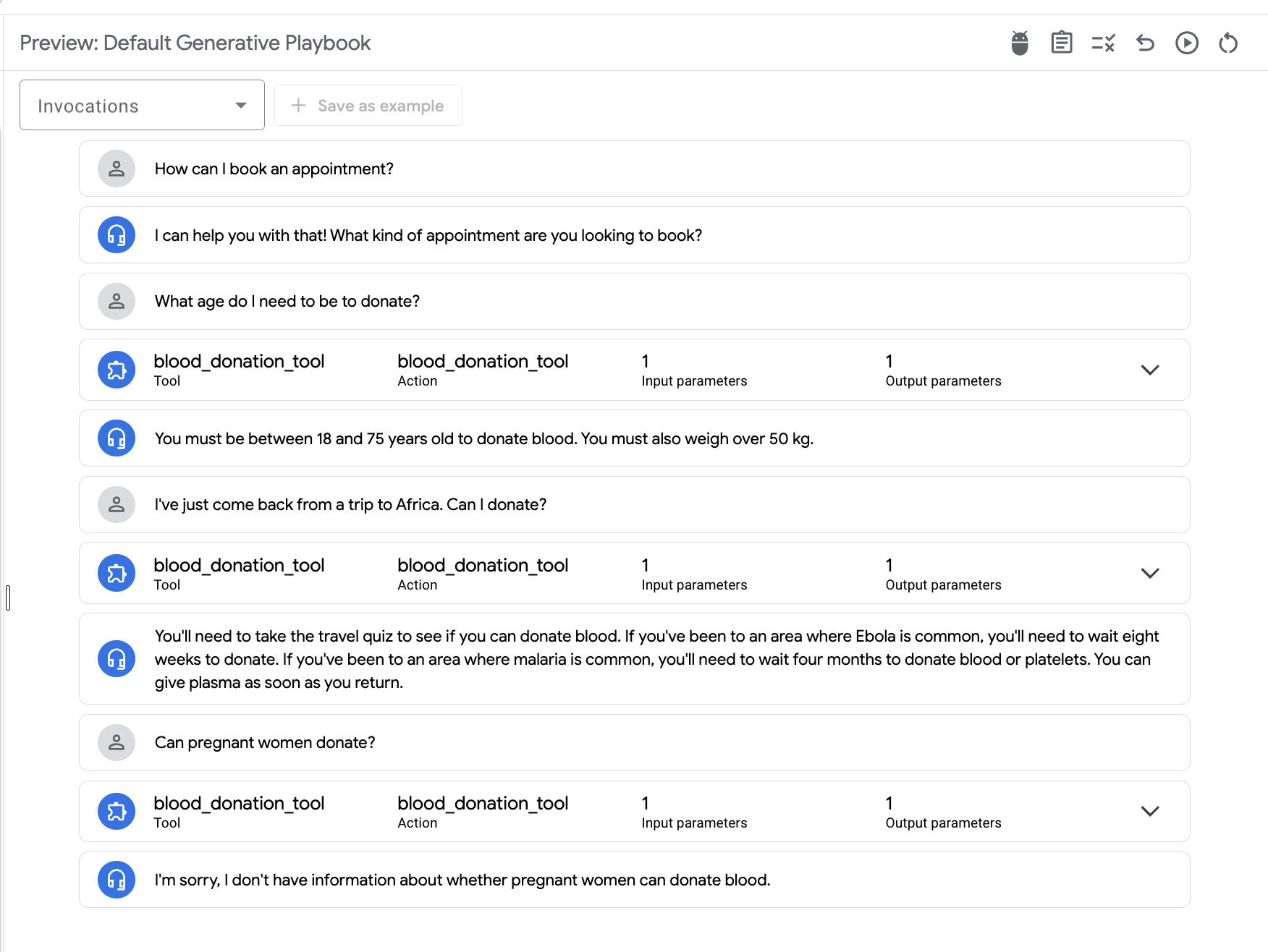 Enable informed decision making with a conversational agent that uses ...
