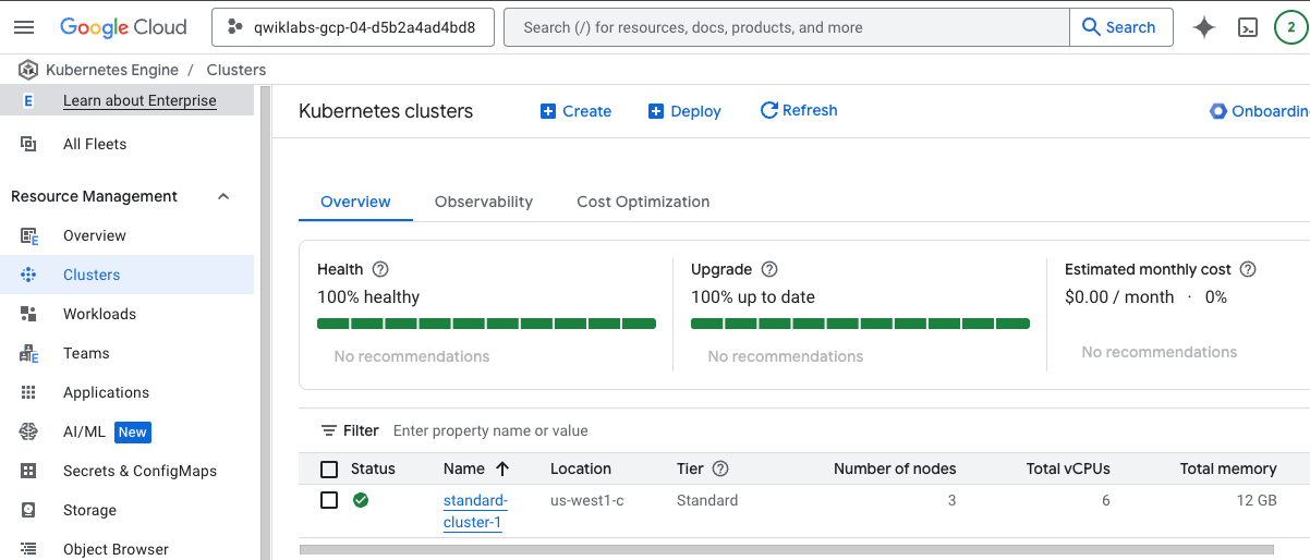 Configuring GKE-Native Monitoring and Logging | Google Cloud Skills Boost
