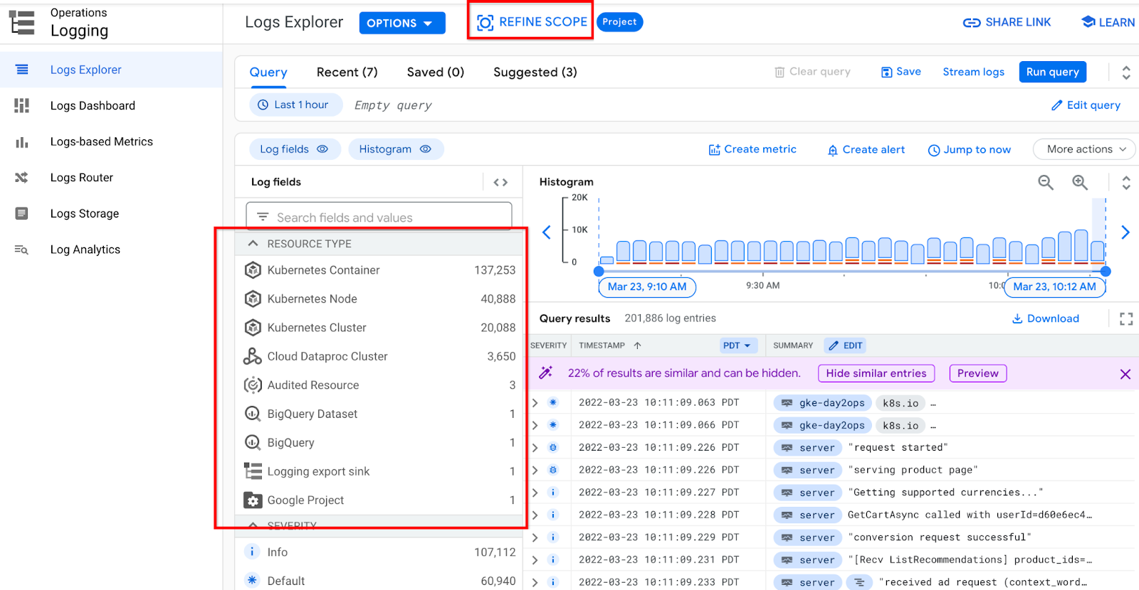 Log Analytics on Google Cloud | Google Cloud Skills Boost