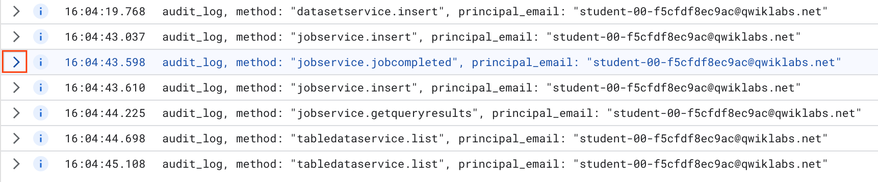 Using BigQuery and Cloud Logging to Analyze BigQuery Usage - GSP617