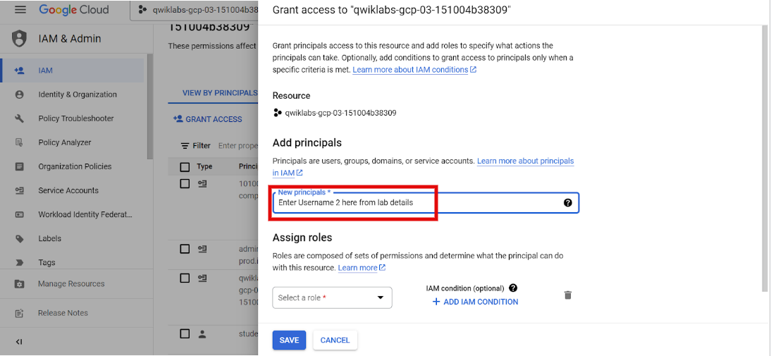 Create a role in Google Cloud IAM | Google Skills