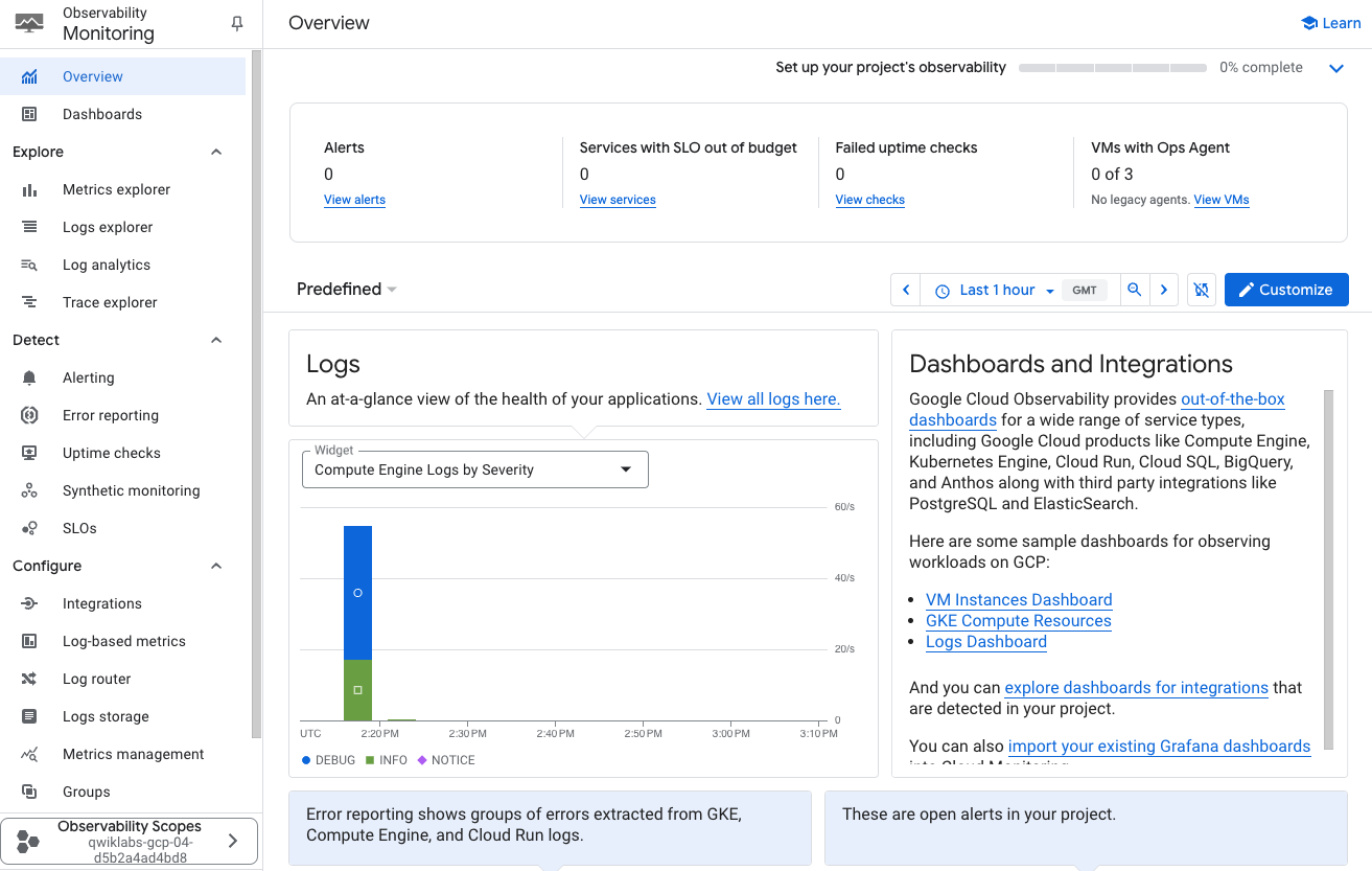 Configuring GKE-Native Monitoring and Logging | Google Cloud Skills Boost