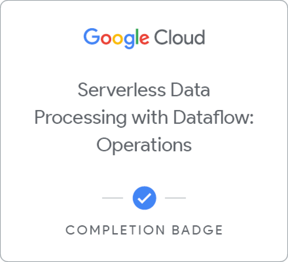 Serverless Data Processing with Dataflow: Operations | Google Cloud ...