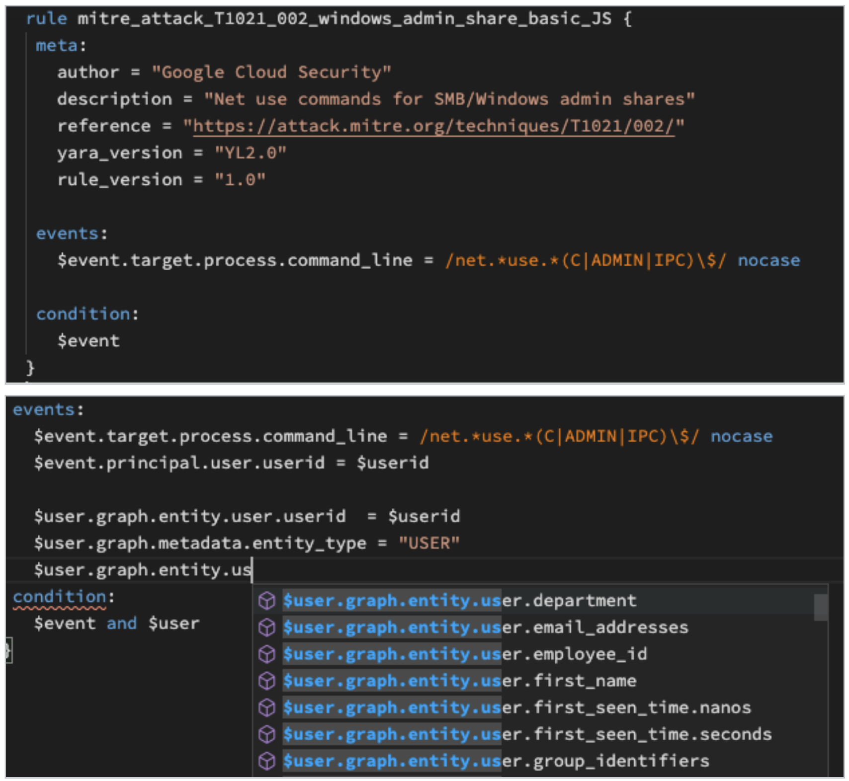 Chronicle SIEM: Multi Event Rules | Google Cloud Skills Boost