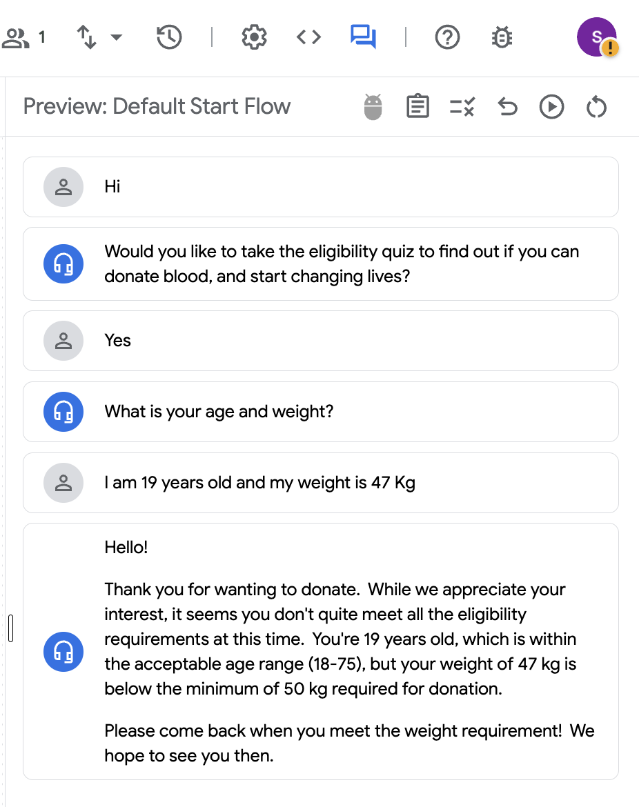 Enable informed decision making with a conversational agent that uses generators and data stores ...