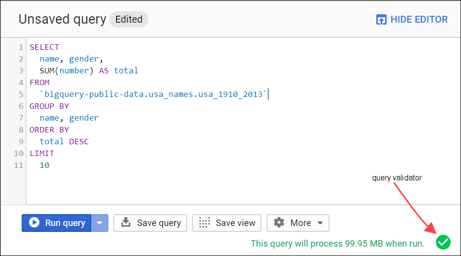 Explore A Bigquery Public Dataset Time With Ai 