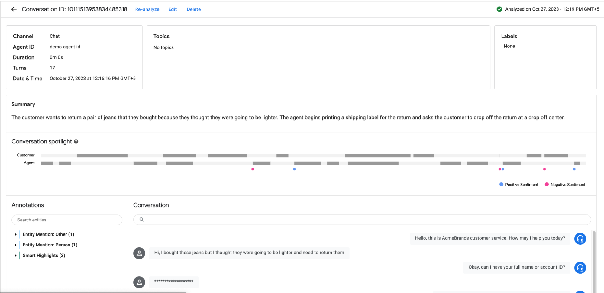 Conversational Insights | Google Skills