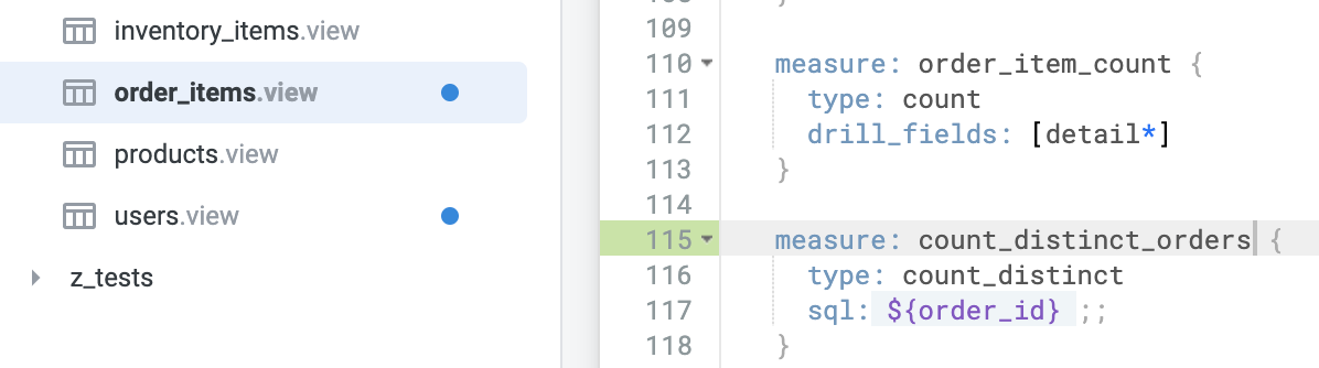Creating Measures and Dimensions Using LookML - GSP890