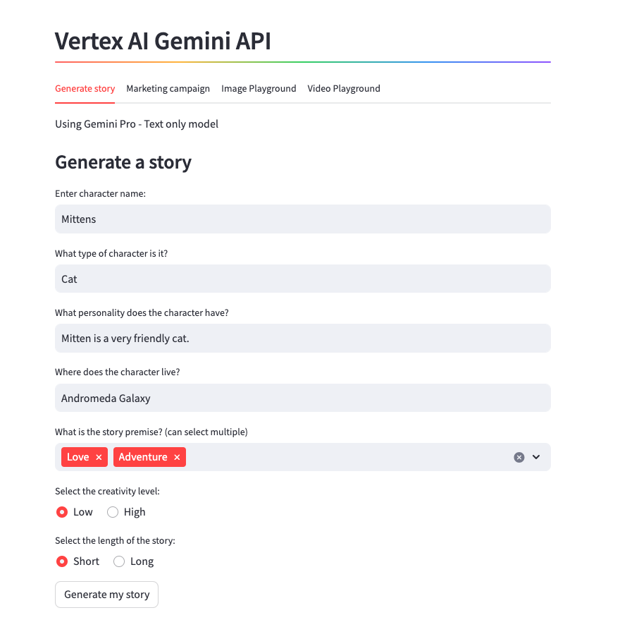 Deploy a Streamlit App Integrated with Gemini Pro on Cloud Run - GSP12 Deploy a Streamlit App Integrated with Gemini Pro on Cloud Run - GSP12